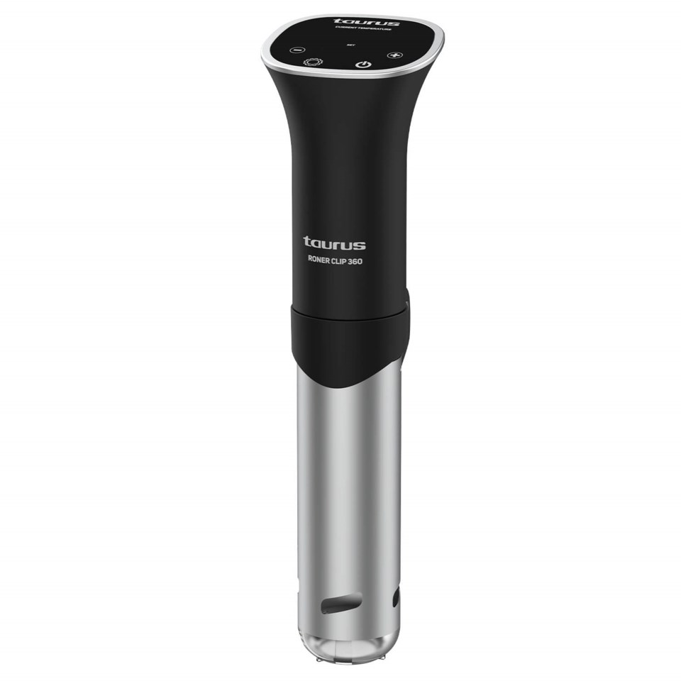 Sous Vide-cirkulatör TAURUS Roner Clip 360, 1200W, 15L kapacitet ...