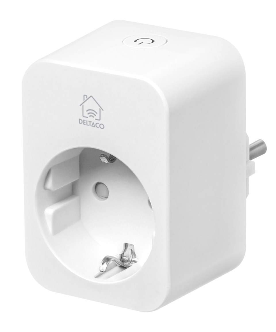 SMART HOME Smart Plugg Med Energiövervakning 16A | Kontorab.se